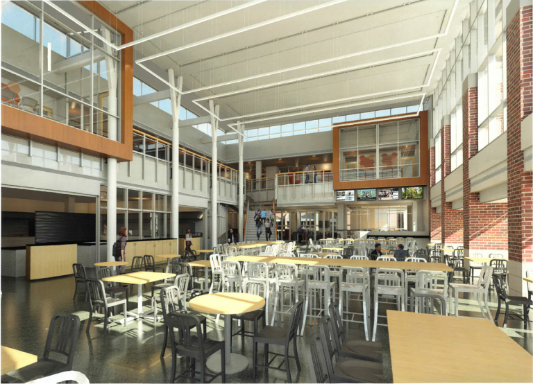 inside-bullet-seating-area | The Gettysburgian.