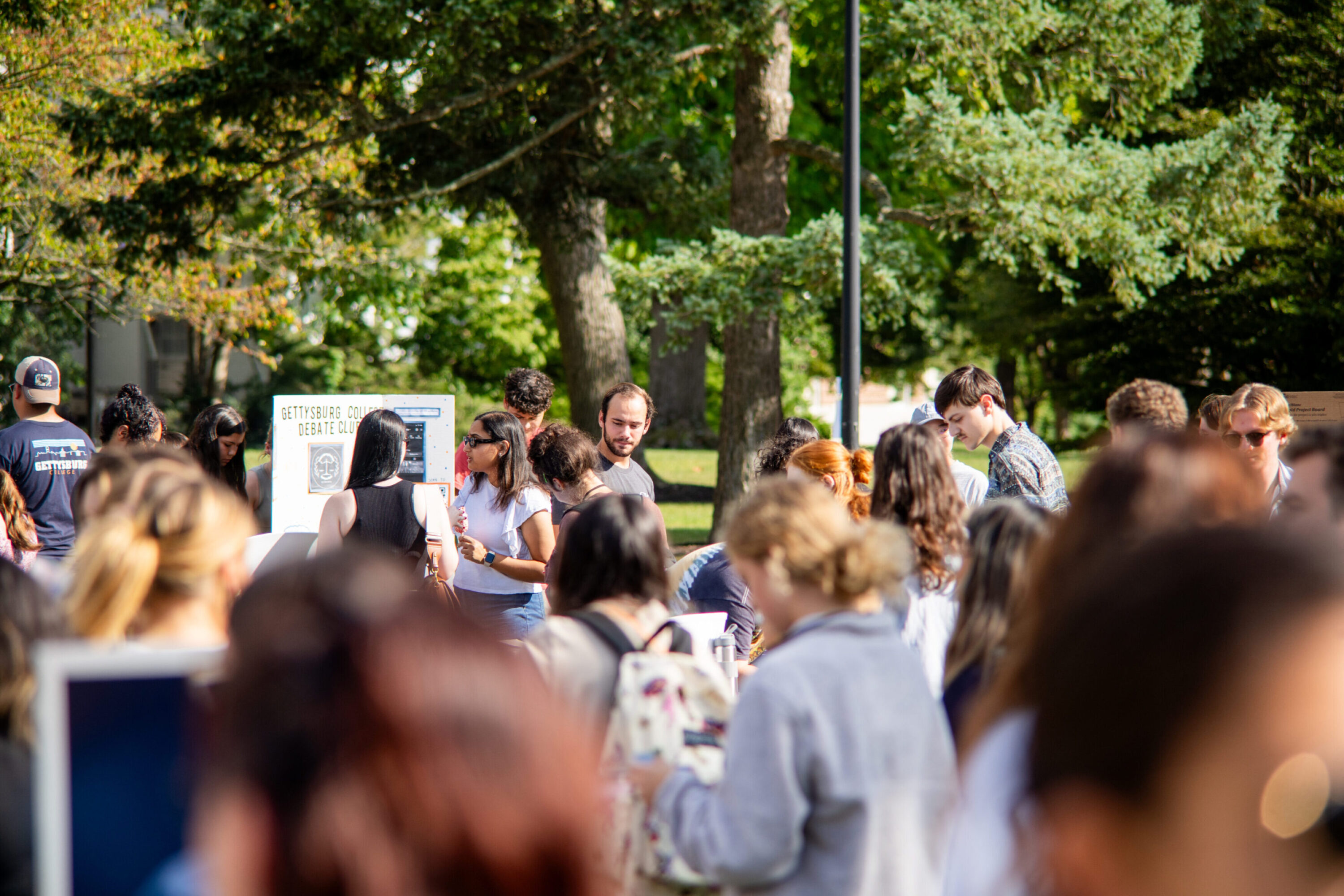 OSAGL Holds Fall Activities Fair on Stine Lake | The Gettysburgian.