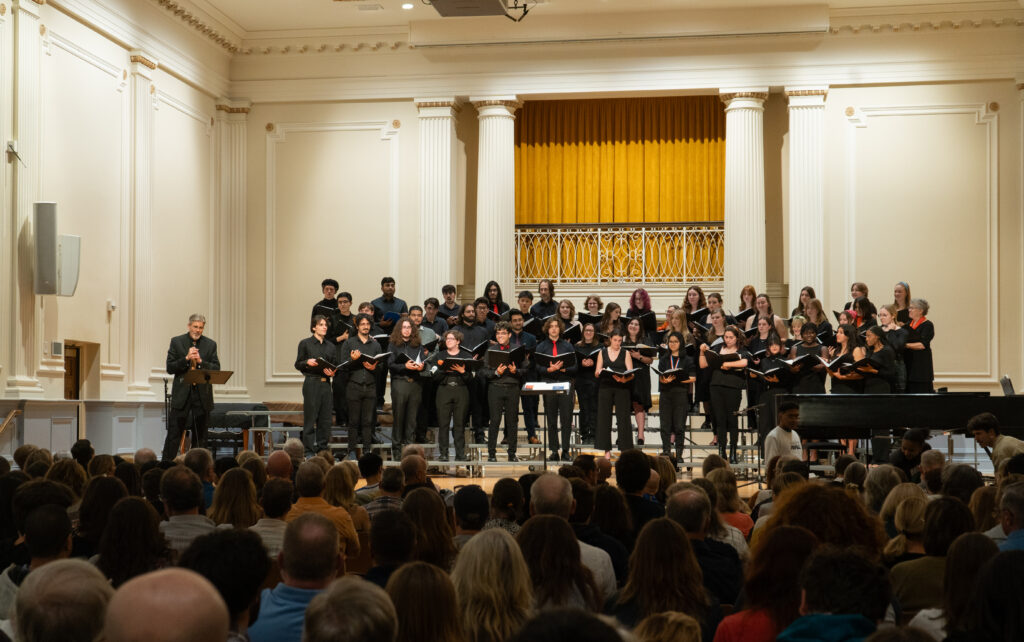 Family Weekend Choir Concert Held at Paul Recital Hall | The Gettysburgian.