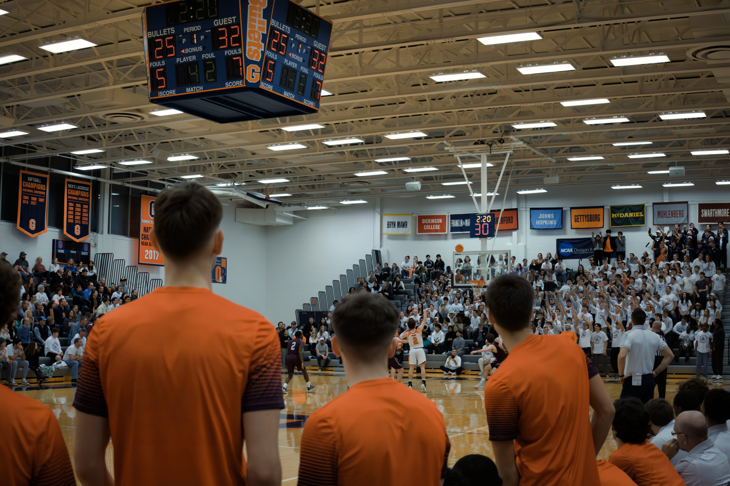 Bullets Compete in Centennial Conference Playoff Basketball | The ...