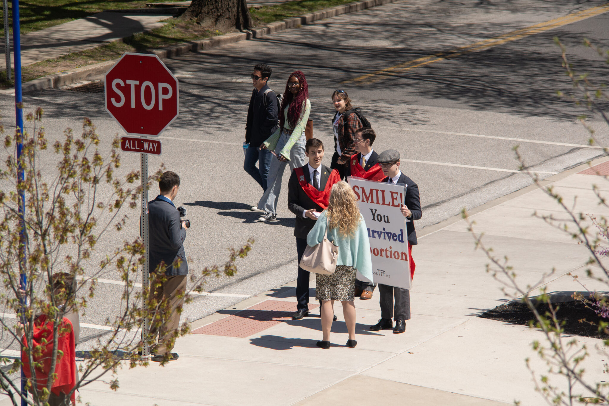 Anti-Abortion Protest Held Outside of Servo | The Gettysburgian.