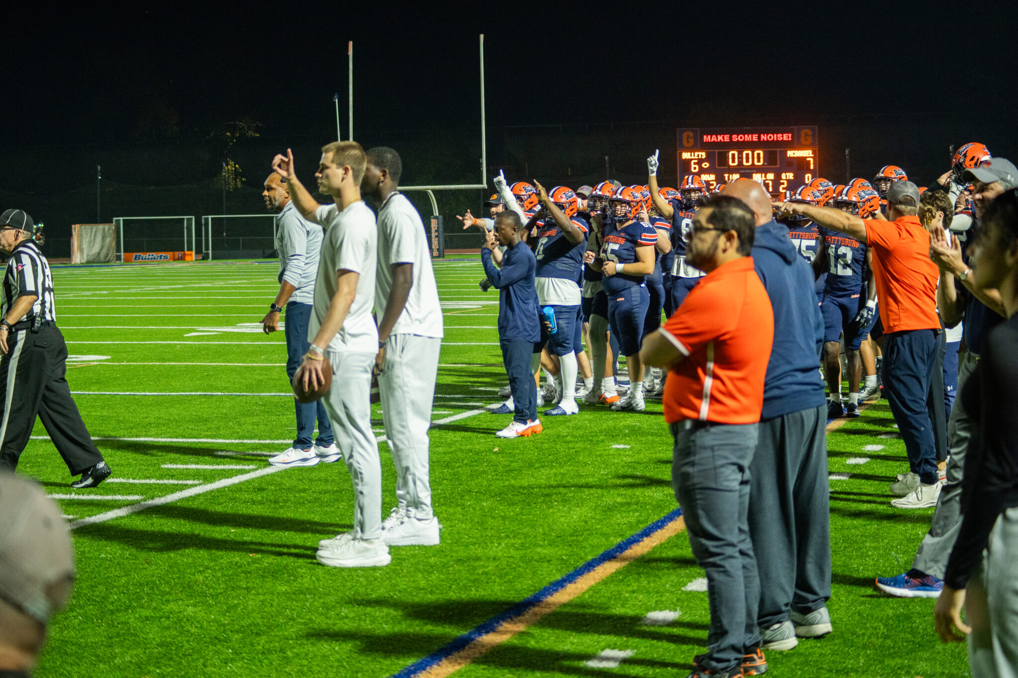 Bullets Under the Lights! Musselman Stadium’s First Ever Nighttime Game ...