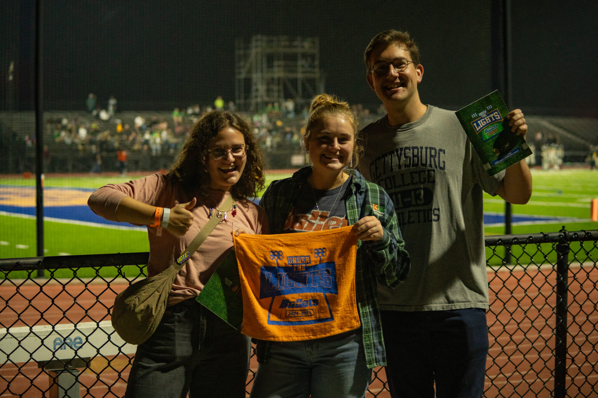 Bullets Under the Lights! Musselman Stadium’s First Ever Nighttime Game ...